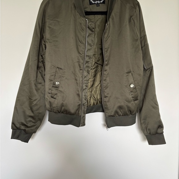 Ambiance | Jackets & Coats | Ambiance Olive Bomber Jacket | Poshmark